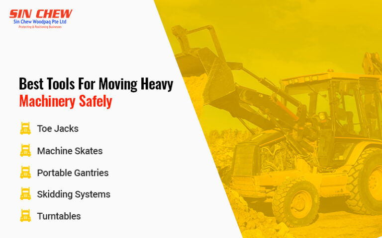 A Guide To Transporting Heavy Machinery In Singapore | Sin Chew Woodpaq